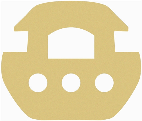 Buy Ark Unfinished Cutout Online, Paintable Wooden MDF DIY Craft