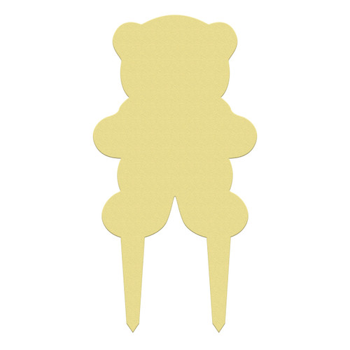 Teddy Bear Sign | Unfinished Yard Art Pattern | Build-A-Cross