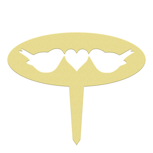 Love Birds Sign | DIY wooden yard art pattern | Build-A-Cross