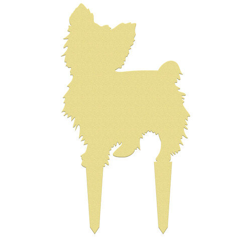 Unfinished outdoor DIY wooden yard art pattern yorkie sign - Build-A ...