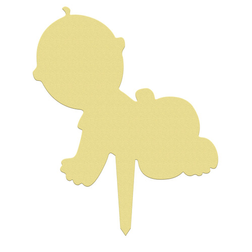 Wooden yard art pattern baby sign | Unfinished outdoor DIY | Build-A-Cross