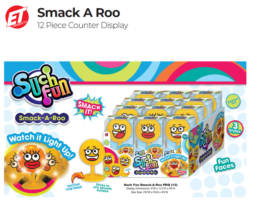 Smack A Roo - 12ct Display
