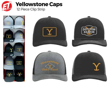 Yellowstone Caps 12pc