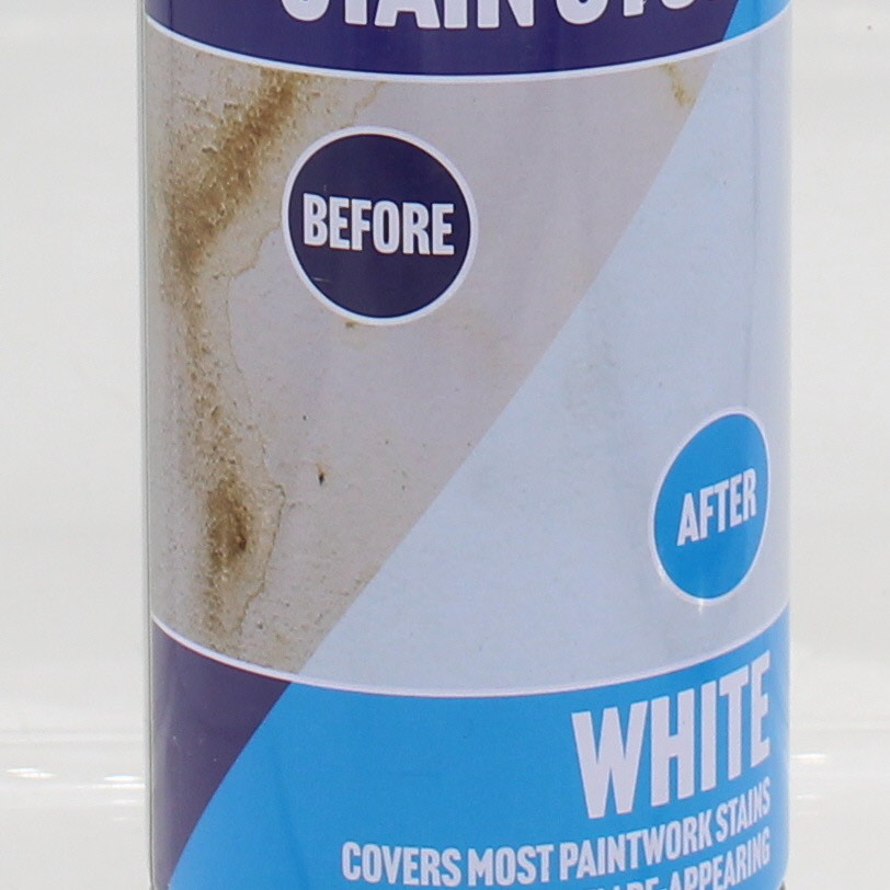 400ml Stain Stop White Spray Paint Damp Walls Ceilings