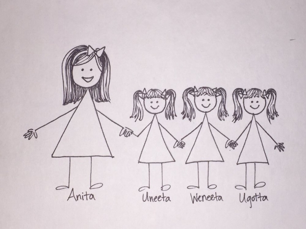 Anita's Imaginary Family - Moody Family WInes