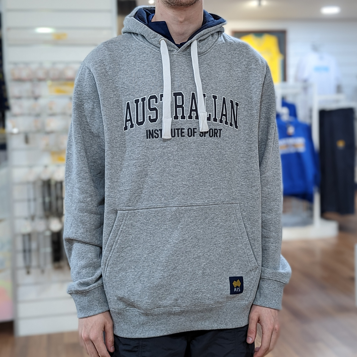AIS Roo Hoodie - Grey - AIS Shop