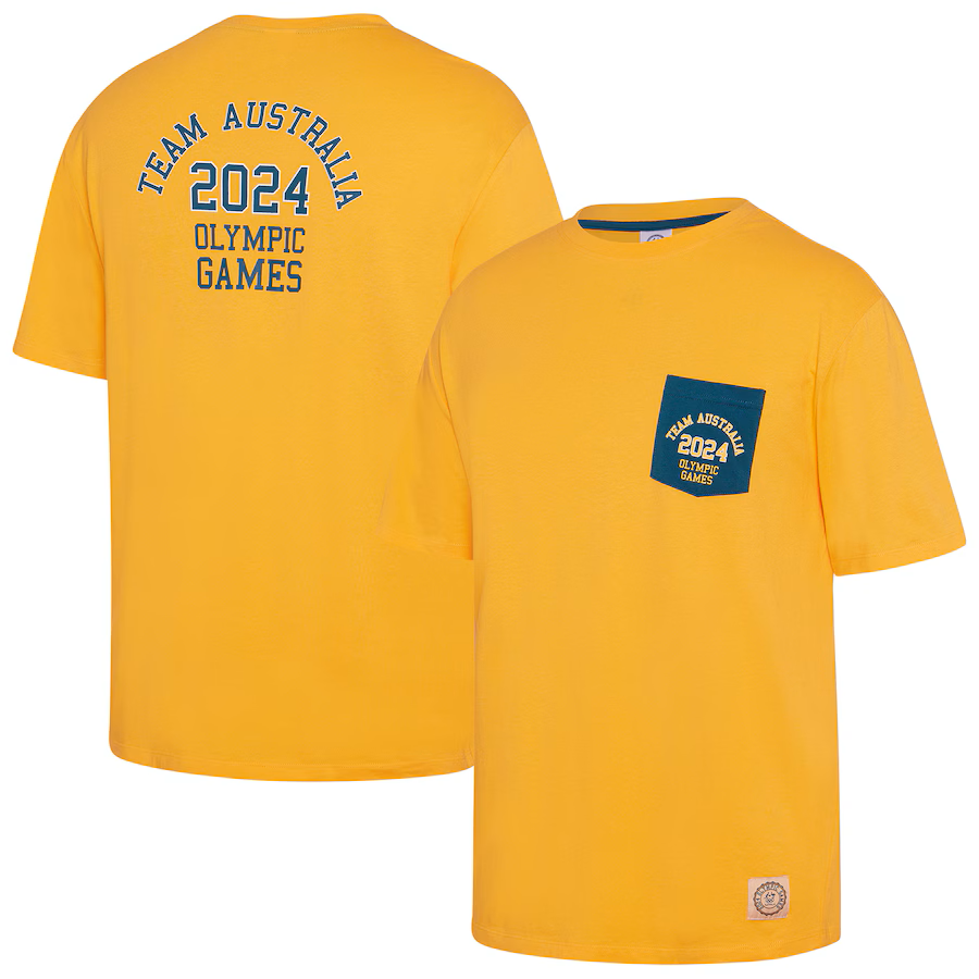 Men's 2024 Olympics Crew Tee - Gold