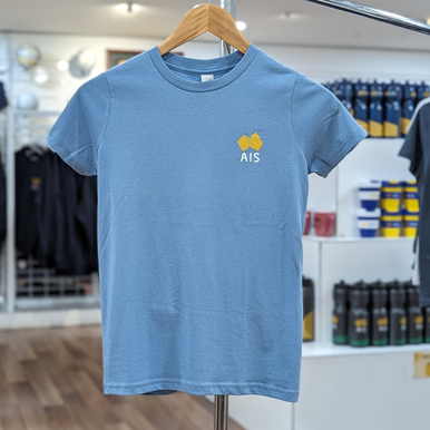 Kids/Youth AIS Logo Tee - Carolina Blue - AIS Shop
