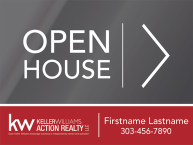 KW Open House Red/Silver