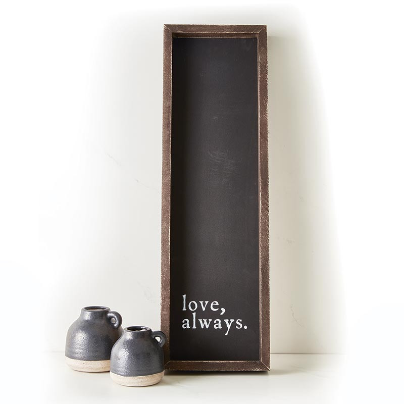 Wood Sign - Love, Always - [Consumer]Santa Barbara Design Studio