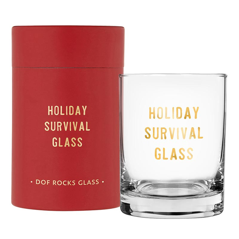 DOF Rocks Glass - Holiday Survival Glass - [Consumer]Santa Barbara ...
