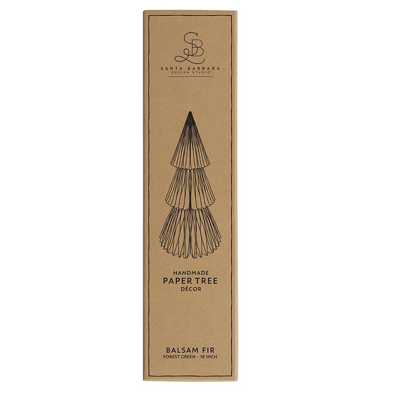 Paper Tree - Balsam Fir Forest Green 18" - [Consumer]Santa Barbara ...