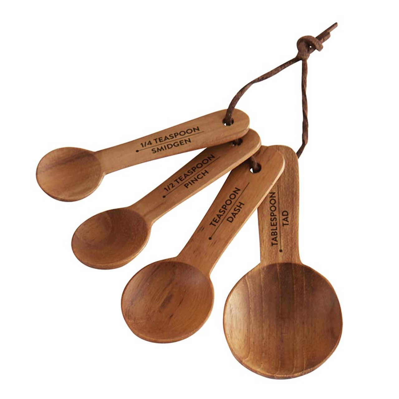 Face to Face Wood Measuring Spoons - Just A Spoonful - [Consumer]Santa ...