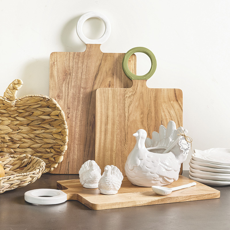 Ceramic Turkey Gravy Boat + Spoon - [Consumer]Santa Barbara Design Studio