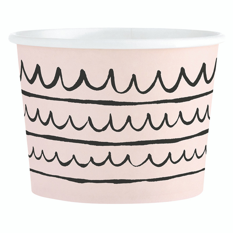 Paper Treat Cups - Doodle Lines - [Consumer]Santa Barbara Design Studio