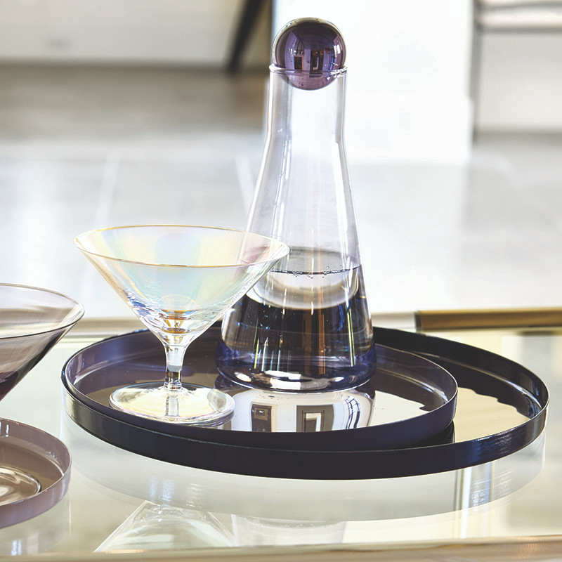Short Stem Martini Glass - Clear Luster - [Consumer]Santa Barbara ...