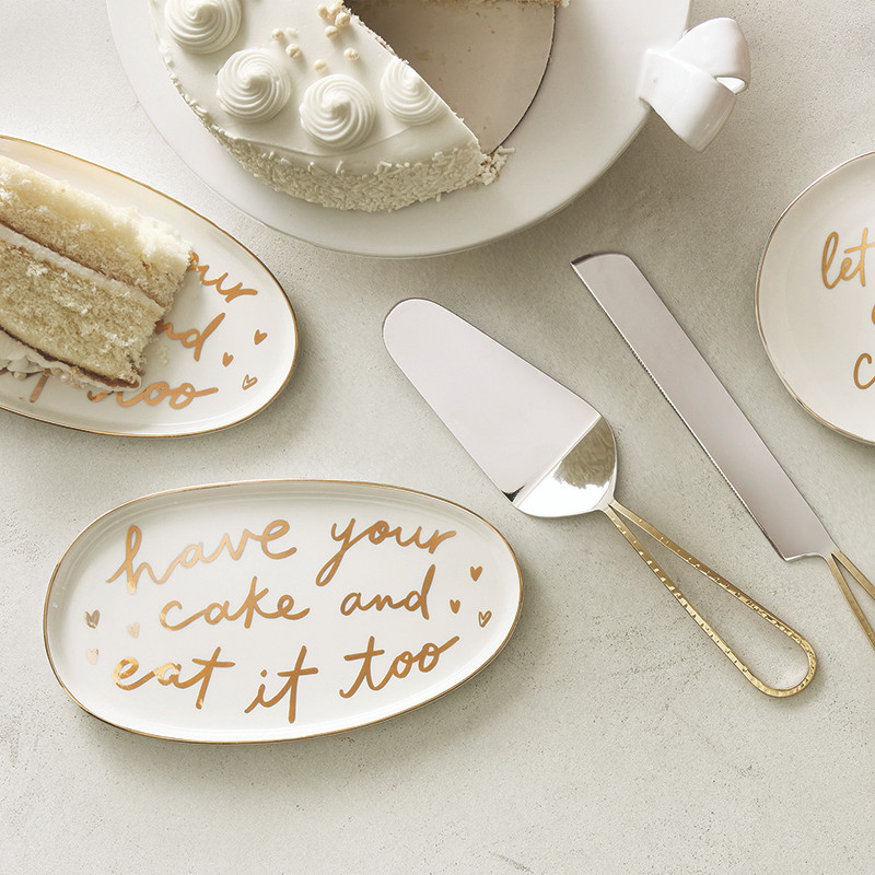 Ceramic Platter - Have Your Cake - [Consumer]Santa Barbara Design Studio