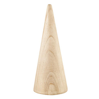 Wood Cone Tree - Small - Natural - [Consumer]Santa Barbara Design Studio