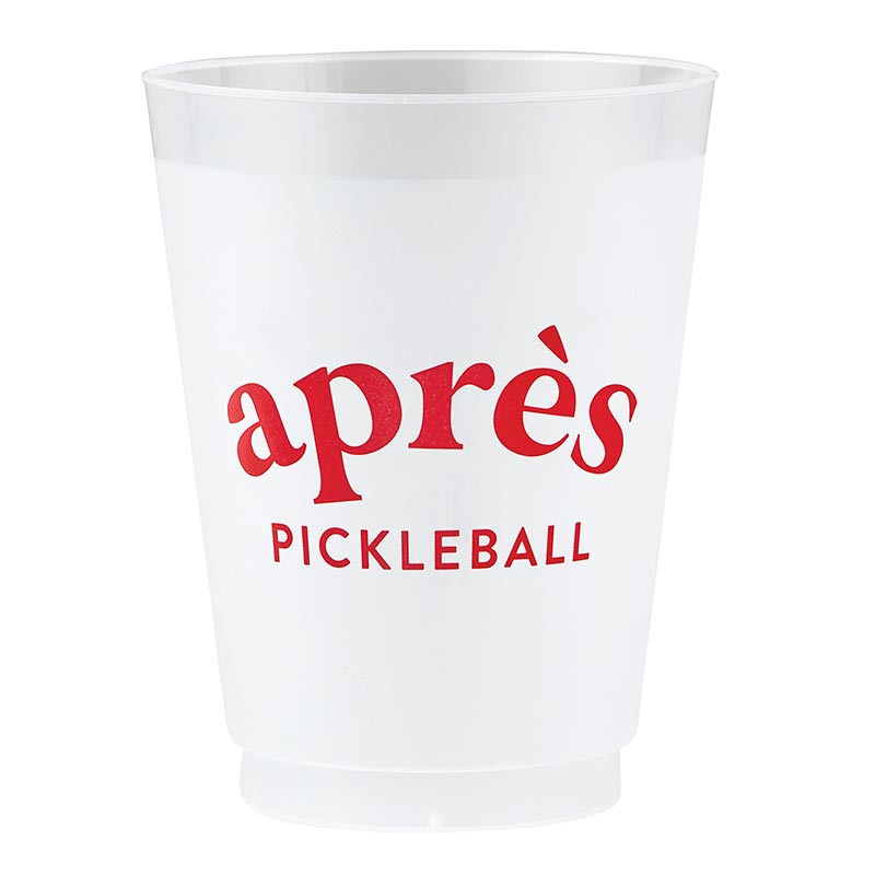 Pickleball Frost Cups - Apres Pickleball - Set of 8 - [Consumer]Santa ...