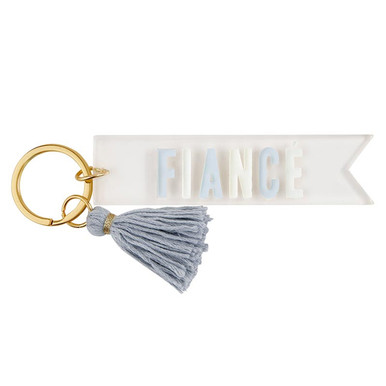 Acrylic Keychain - Fiance - [Consumer]Santa Barbara Design Studio