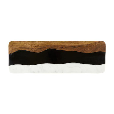 Marble + Wood Board - Large - [Consumer]Santa Barbara Design Studio