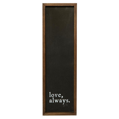 Wood Sign - Love, Always - [Consumer]Santa Barbara Design Studio