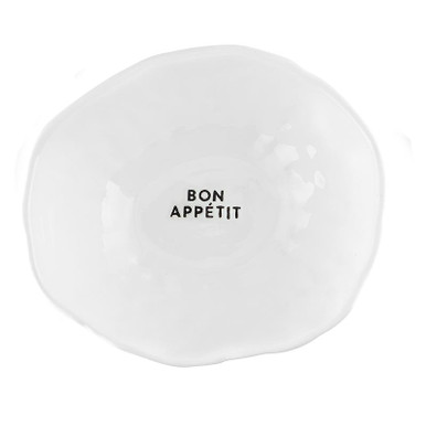 Ceramic Bowl - Bon Appetit - [Consumer]Santa Barbara Design Studio