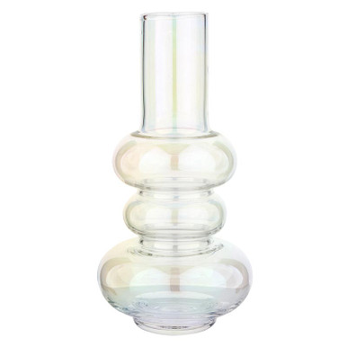 Glass Bubble Vase - Luster - 6.75" H - [Consumer]Santa Barbara Design ...