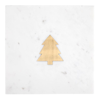 Marble Serving Board - Tree - [Consumer]Santa Barbara Design Studio