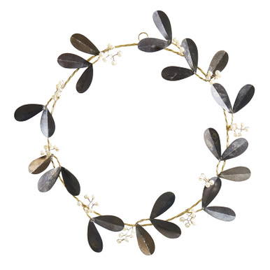 Metal Laurel Berry Wreath - [Consumer]Santa Barbara Design Studio