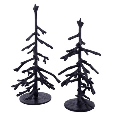 Black Metal Twig Trees - Set of 2 - [Consumer]Santa Barbara Design Studio