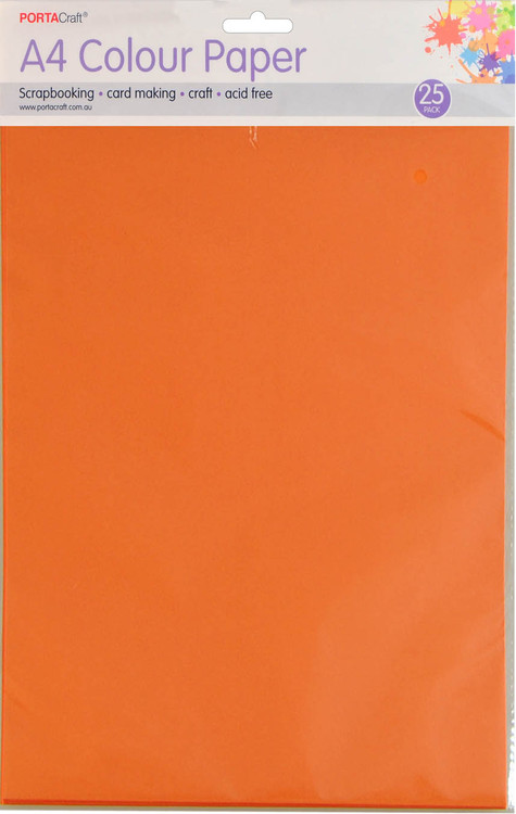 Paper A4 80gsm 25pk Fanta (Product # 130032) - Craft Vault