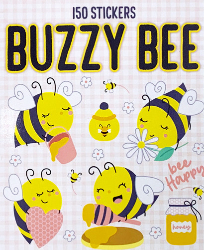 Sticker Books Buzzy Bee 150 Stickers (F06D33) - Craft Vault