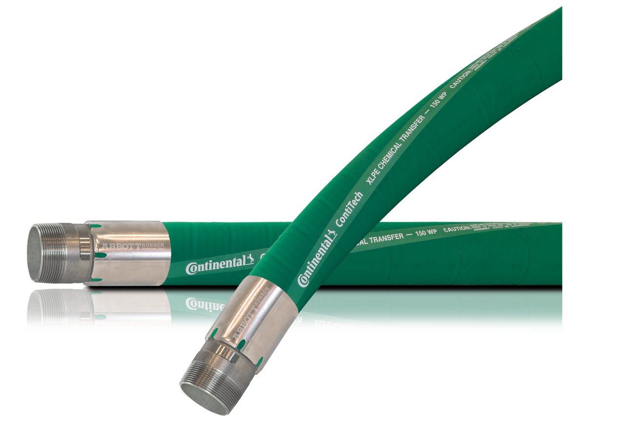 XLPE Chemical Hose Assembly (Stainless Male x Male NPT)
