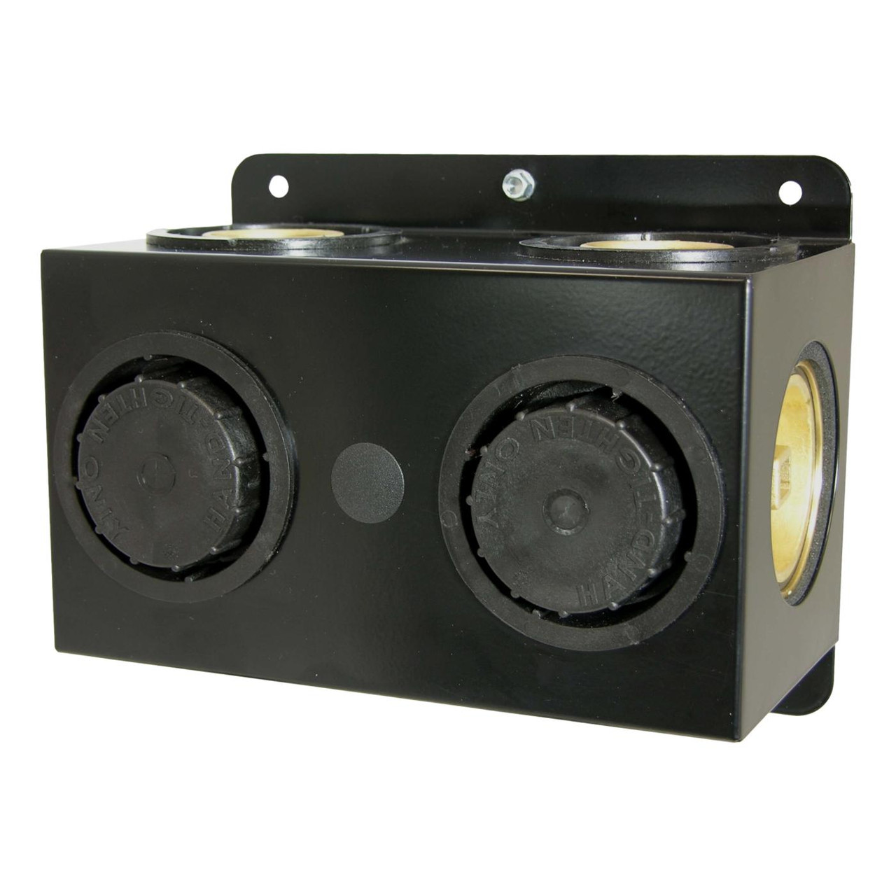 Valve Box double brass valves Flo-link - Geo-Hydro Supply, Ltd.