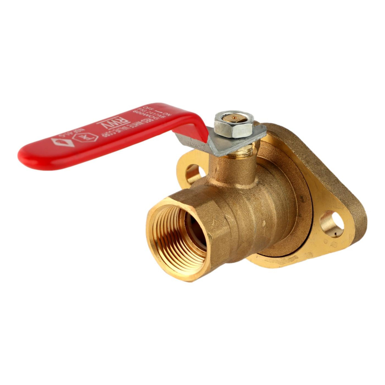 Flange Isolation Valve 1" FPT x 2-bolt Flange