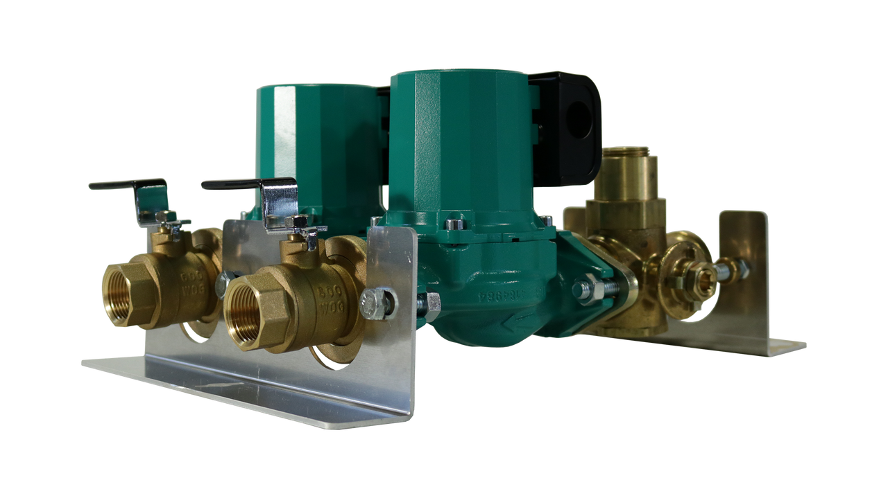 Wilo Star30-2 2 Pump F/C W/No Cabinet W/Isolation Valves