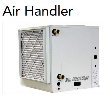 1 Ton HSS Hydronic Air Handler, Right-Hand Return, Down-Flow, NO ...