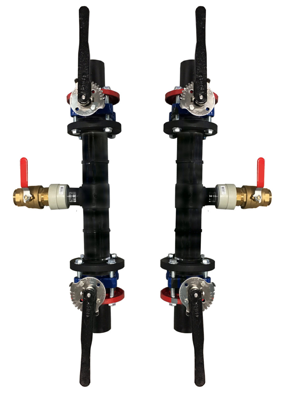 4" Commercial Flush Assembly