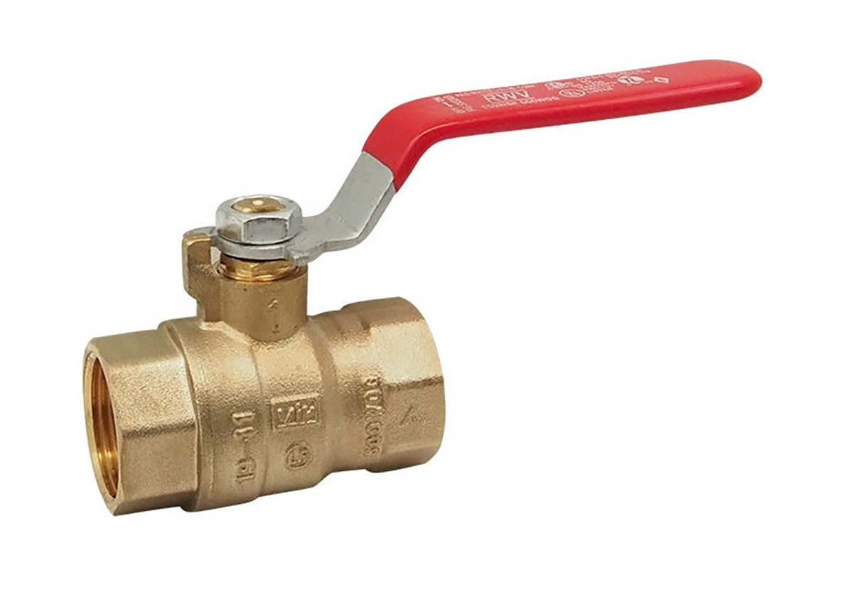 1" FPT Brass Ball Valve
