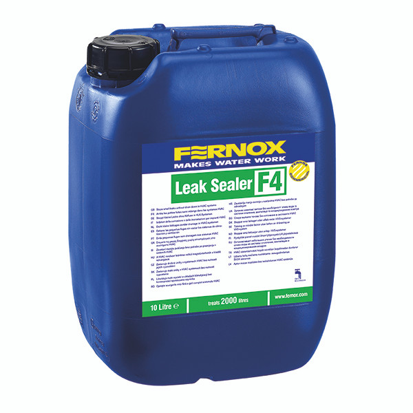 FERNOX 62563 F4 Leak Sealer 10L/2.6 Gallon Pail Bottle | Geo-Hydro ...