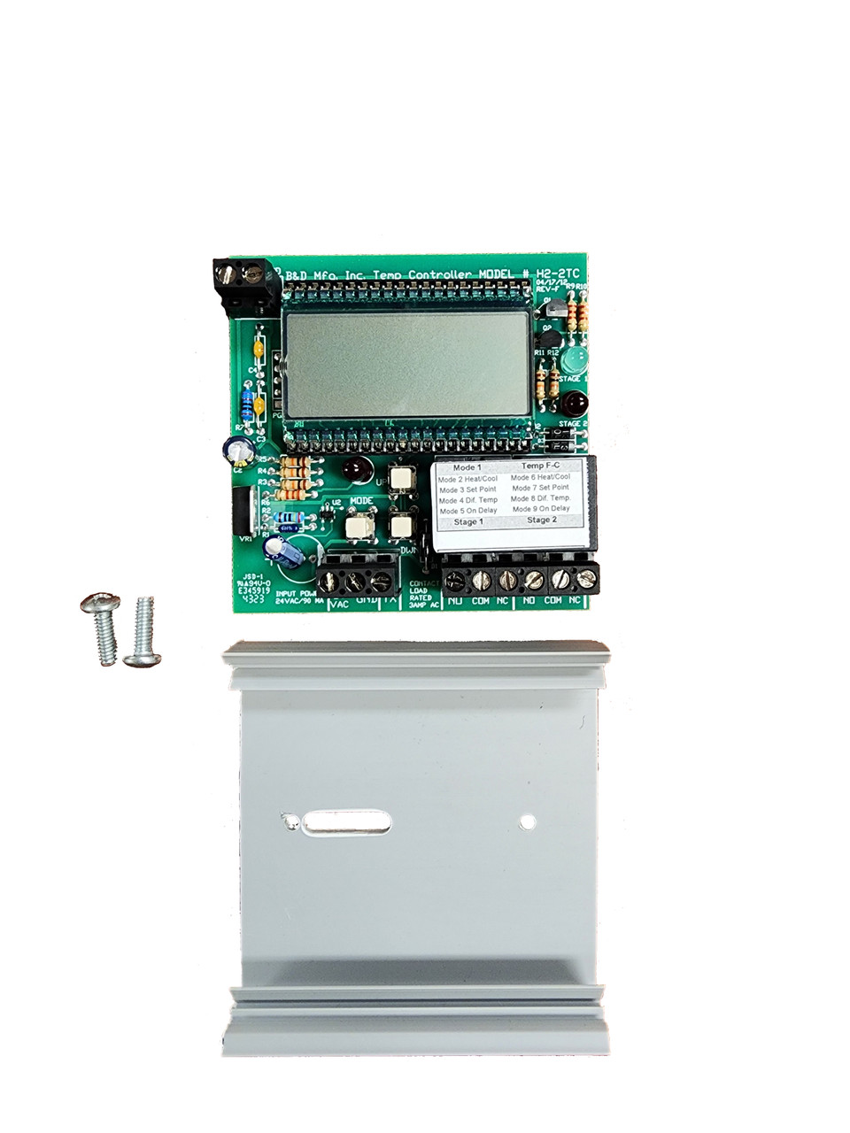 HSS 2 Stage Temp Controller With Snap Track