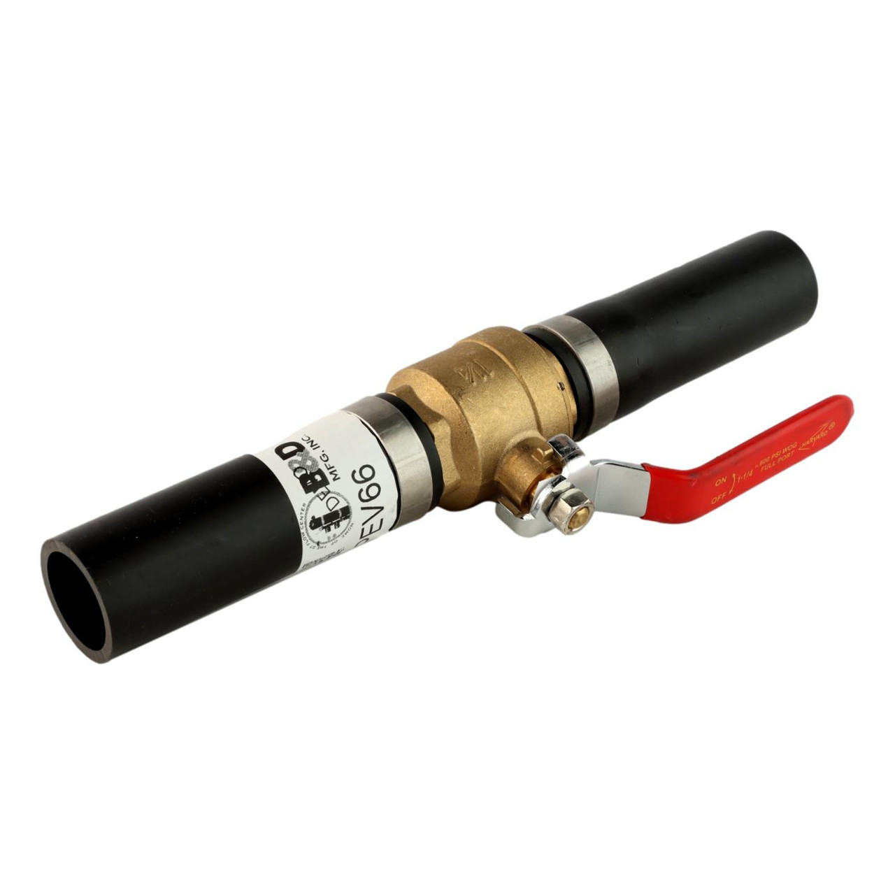 Valve Assembly 1¼" with PE Pipe | Geo Hydro Supply in Ohio