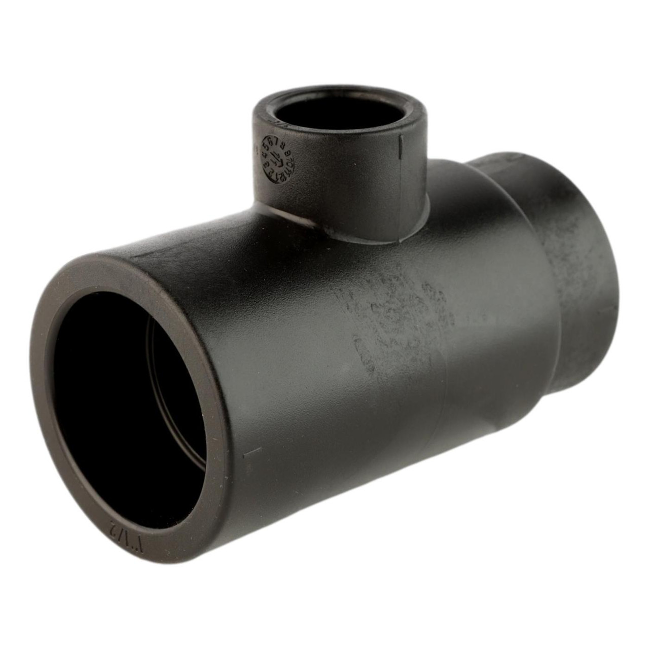 Nupi Americas Inc Socket Fusion Reducer Tee - 1-1/2" x 1-1/4" x 3/4" PE ...