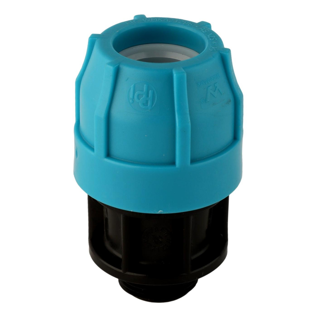 Compression Male Adapter - 3/4" PE x 3/4" MPT | Geo-Hydro Supply
