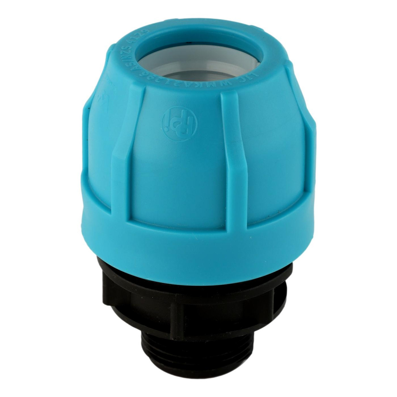 Compression Male Adapter - 1" PE x 1" MPT | Geo-Hydro Supply