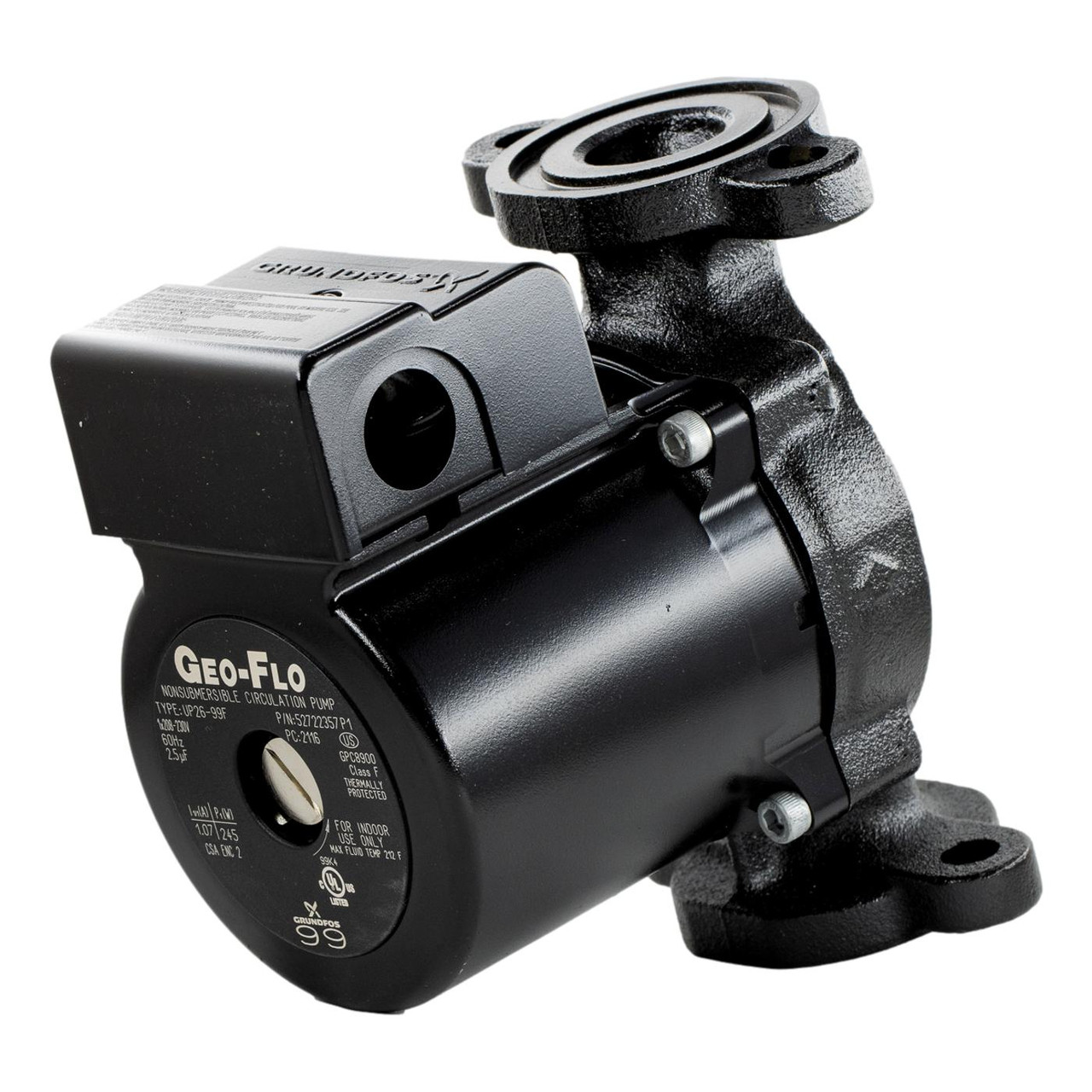 Grundfos Pump - UP26-99 (Single Speed)