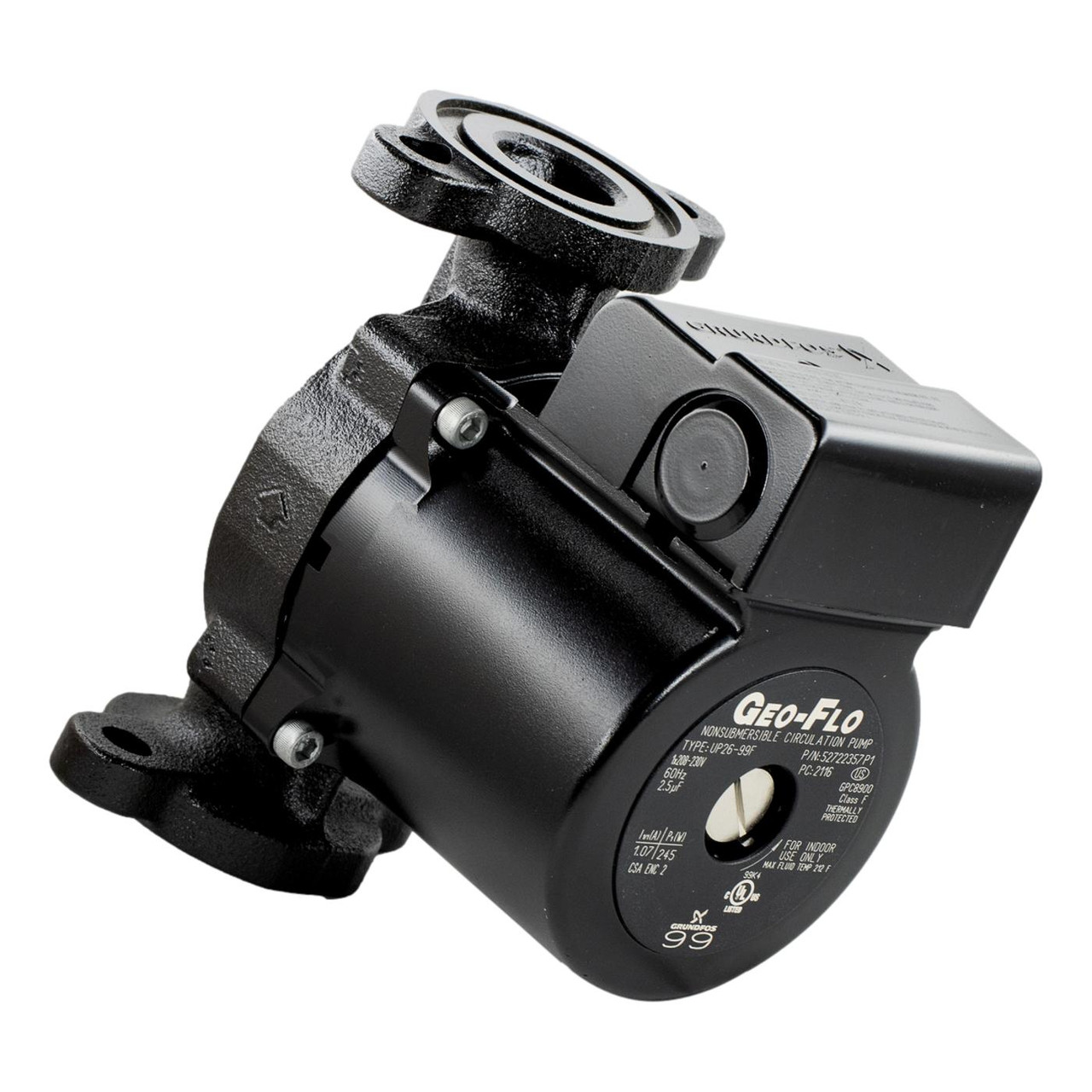 Grundfos Pump - UP26-99 (Single Speed)