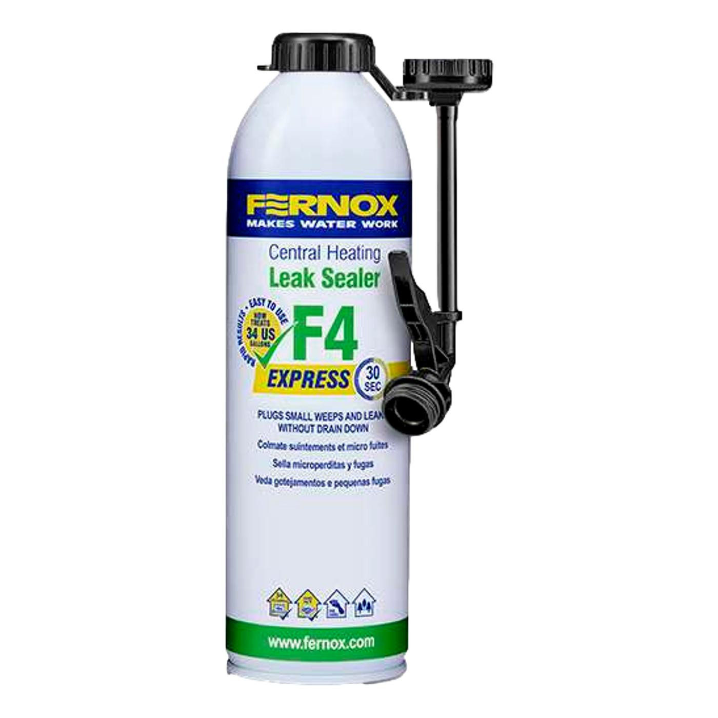 FERNOX 62563 F4 Leak Sealer 10L/2.6 Gallon Pail Bottle | Geo-Hydro ...