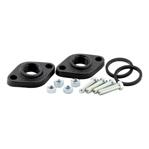 Grundfos Flange Set 1" FPT Cast Iron Black | Geo-Hydro Supply